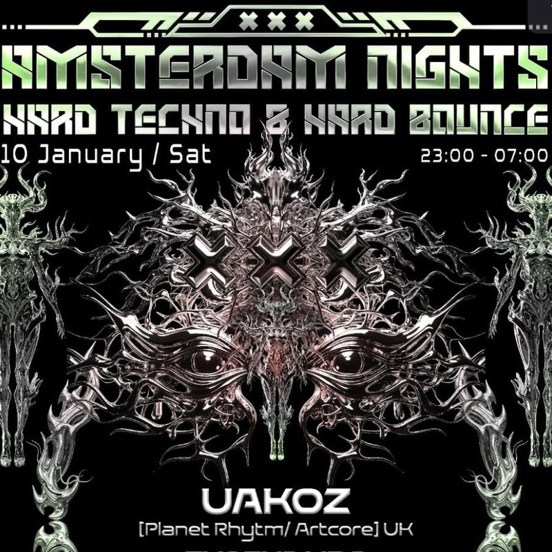 01. Club John Doe | Amsterdam Nights:Hard Techno Rave